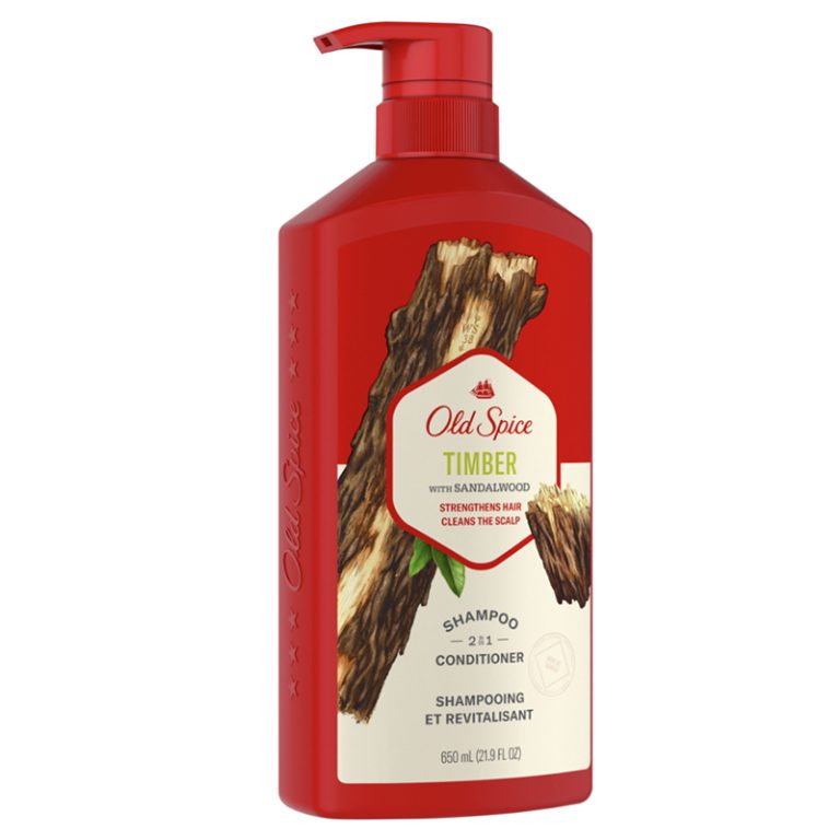 Dầu gội đầu 2 trong 1 Old Spice Timber With Sandalwood 650ml (Hương gỗ)