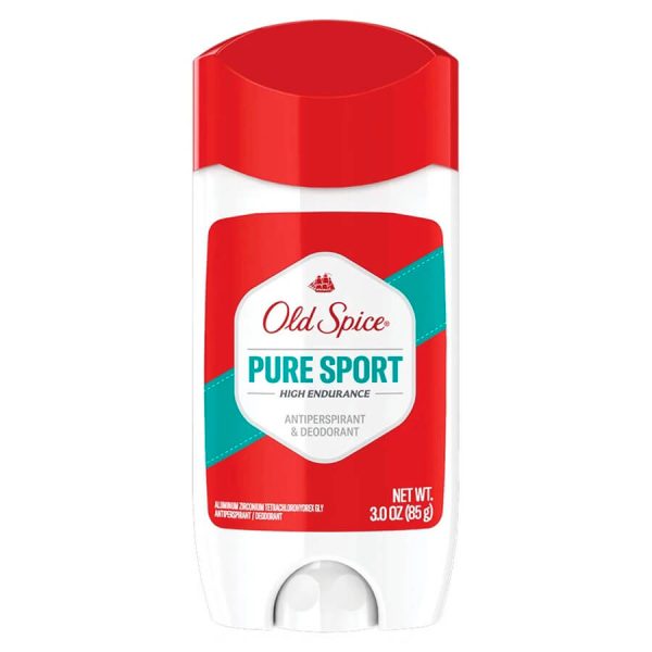 Sáp khử mùi và giảm tiết mồ hôi Old Spice Pure Sport Trắng 85g